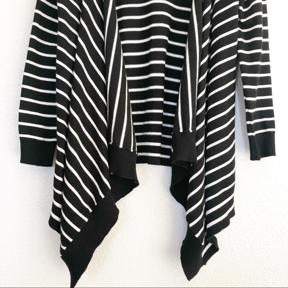 Bajee Collection | Sweaters | Bajee Collection Black White Striped ...